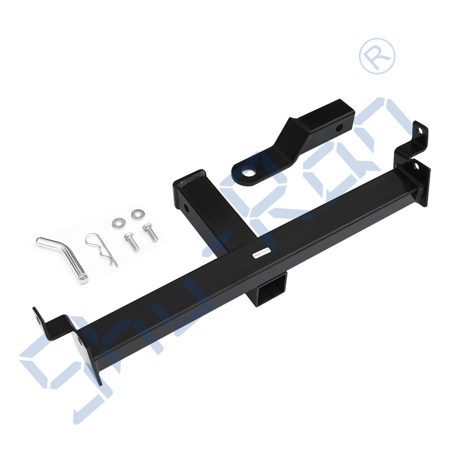 Golf Cart EZGO RXV Hitch 2008-Up Heavy Duty Black Steel Bumper Hitch ...